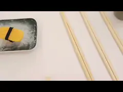 Custom Printing Double End Bamboo Chopsticks Made from 100% Natural Moso Bamboo