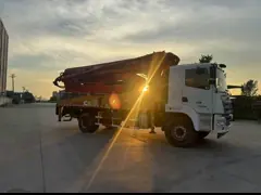 2019 sany used 37m truck mounted concrete pump building equipment
