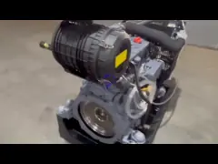 Motor Deutz BF4M2012C Montado Com Radiador