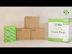 Sacchetti per rifiuti di cucina compostabili e ecologici