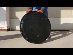 long lasting molded frp fiberglass reinforced plastic manhole cover bolted installation method durab