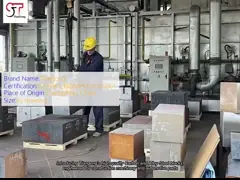 18CrNiMo7-6, 42CrMo, 42CrNiMo Blocco di acciaio forgiato Acciaio legato per martello demolitore idraulico