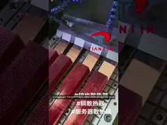 전자 냉각 용품 장비 구리 및 알루미늄 고 정밀 냉각 장비