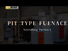 Electric Pit Type Furnace for Heat Treatment with Ø500-2000mm Chamber Up to 1300°C and Energy Saving Design