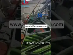 0.075mm aperature polyurethane urethane screens‌ working 6-12 months