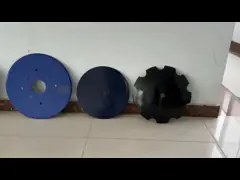 agriculture machinery parts disc blade customizable high hardness heat treatment