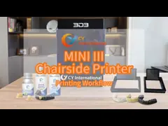 수동 전원 원자 치아 복원 CE 인증과 함께 고 정밀 3D 인쇄물