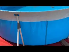 bracket pvc koi pond 0.4mm/0.9mm for agricultural breeding solutions keep water environment