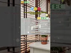 Punzonatrice pneumatica per doghe di veneziane in legno per veneziane in legno/bambù da 25mm, 35mm, 50mm