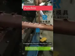 punch hole tools for integrated punching tube bending and end forming machine