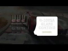 Verkleidung für schnelle Trocknung von Windschutzscheiben una prova di pioggia del giorno