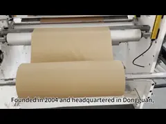 fsc 50gsm 60gsm uncoated brown kraft paper 180mm  715mm for food bag production