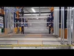 500T/M linea di trattamento anodizzante per componenti di grandi dimensioni e complessi