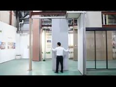 Akustische bewegliche Trennwände. Schalldichte Raumtrennmaschine für Krankenhäuser und Schulen. Umweltfreundliche und ungiftige Materialien.