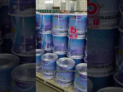 high strength polyurethane waterproof coating yellowing resistance ≥4 high elongation at break