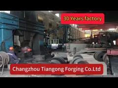 42CrMo4 Forge di acciaio pesante di grosso diametro per cilindri idraulici