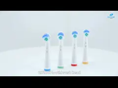 oem/odm round electric toothbrush heads removable toothbrush head eb22-x