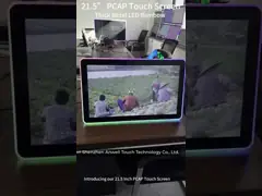 21.5 Inch LED Light Multi Touch Capacitive touchscreen con USB RS232 Compatibile con 3M per la macchina da gioco