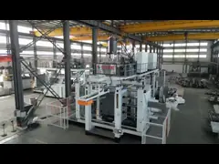 5000l 3 layers water tank blow  moulding  with hydraulic servo driver system