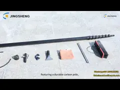 50ft carbon fiber telescopic window cleaning pole for window and solar cleaning oem available
