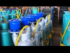 300m³/h 260m head explosion proof submersible pumps 315kw heavy duty dewatering pumps