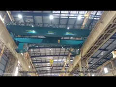 Двухбалочный мостовой кран с простым управлением 100 тонн 22 м для использования в цеху