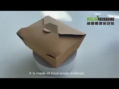customized cardboard food takeaway boxes packaging biodegradable frozen food