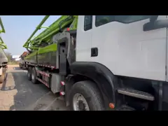 49m second hand concrete pump truck zoomlion 2020 zlj5350thbke with sitrak chasis
