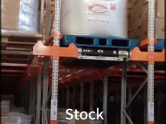 Geautomatiseerde zware radio-shuttle-rek voor industriële opslag in magazijnen