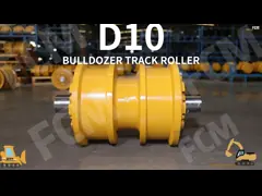 Track D10 Heavy Duty Bulldozer Track Roller Bottom Roller For Caterpillar D10