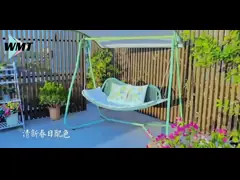 comfortable outdoor furniture 3 seater canopy swing chair garden patio hanging chair