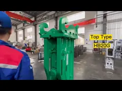 hb20g top type rock breaker for 20 ton excavator high impact hydraulic hammer for mining demolition