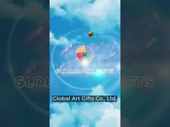 Customized Museum of Illusions Fridge Magnet Personalized Acrylic Souvenir for Art Enthusiasts