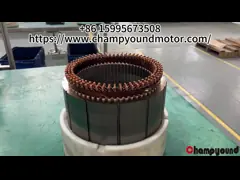 Línea de producción de estatores de alambre plano 220V/380V Automatización de alta precisión