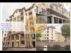 anti corrosion safety zinc steel railing uv protection aesthetic safety solution