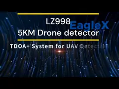 3KM 5KM 8KM 10KM FPV Drone Detector per la sorveglianza a larga frequenza