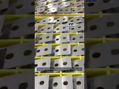 Καρβιδιοειδείς λεπίδες τριών οπών για διάφορους τύπους υλικών και πάχους