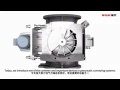 30l small rotary airlock valve material control air lock rotary valve