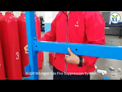 70l 80l 90l ig100 clean agent fire suppression system for museums