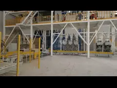 full automatic dry mortar plant for tile adhesive and tile grout making