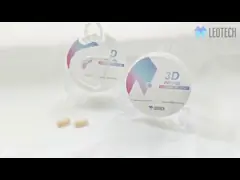 4D 3D 다층 지르코니아 92 X 75MM 치아 지르코니아 블록 직사각형 모양