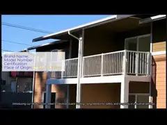 modern zinc steel protective guard railing for industrial safety and longevity