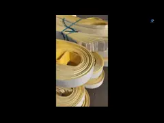 Tubo di scarico automatico di cemento di massa, rimorchio cisterna, tubo di scivolo con spessore di 4-5 mm e larghezza di 120 mm, rivestito in PU