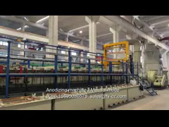 Automatic Electroplating Coloring Anodizing Machine For Aluminum