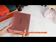 Scatole pieghevoli magnetiche in cartone con nastro, scatole di imballaggio magnetici a forma di libro