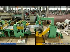 high-output sheet production high speed coil metal cut to length line