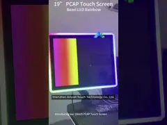 178/178 ° viewing angle 19 inch gaming touch monitor with usb/rs232 connector