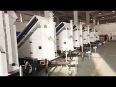 고성능 3*400W 패널 모바일 태양광 트레일러 학교 / 경기장