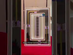 Εξωτερικοί ανεμιστήρες οροφής 45W LED Αθόρυβος ανεμιστήρας οροφής με φως
