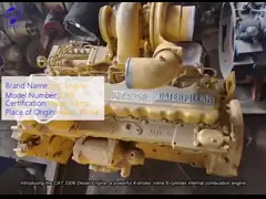 Performance CAT 3306 Partes de geradores diesel de motores de combustão interna de 4 tempos